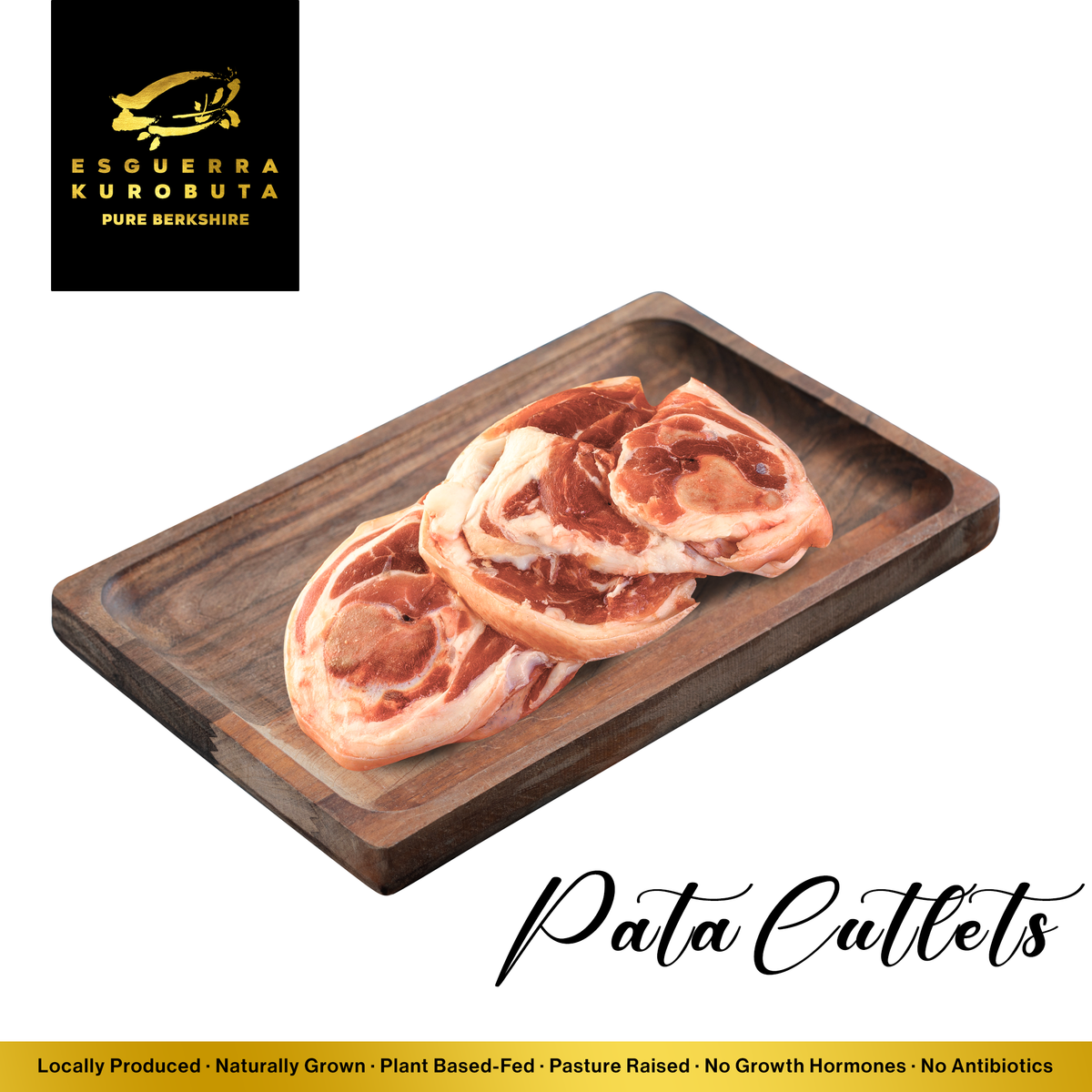 Pata Cutlets (500-550g) – Esguerra Kurobuta
